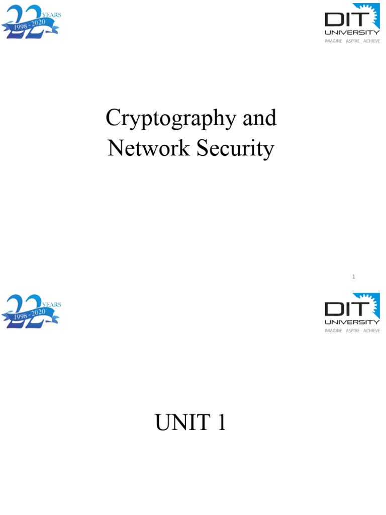 Unit 3 | PDF | Transport Layer Security | Cryptography