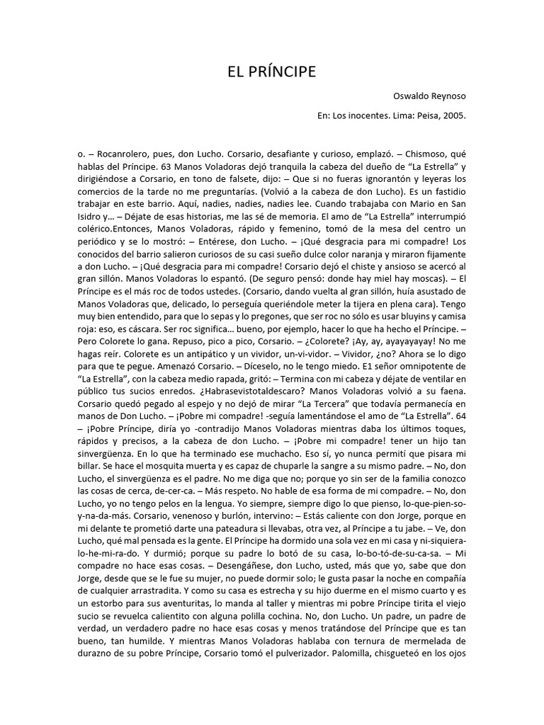 El Príncipe | PDF