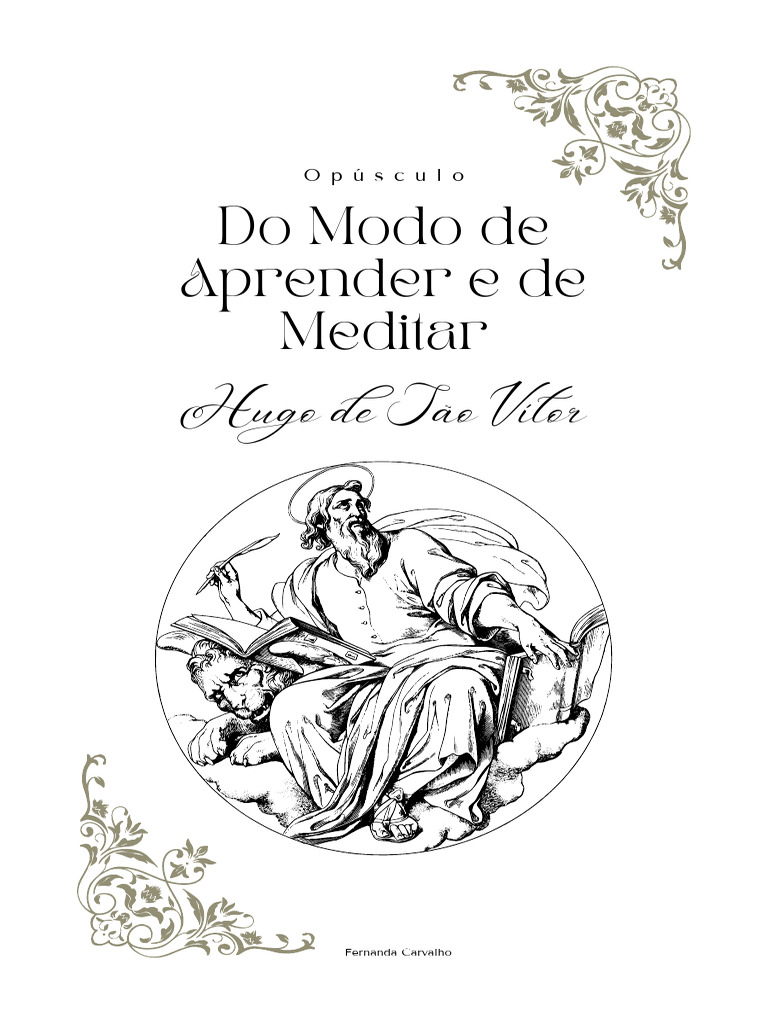 OPÚSCULO - Do Modo de Aprender e de Meditar | PDF | Pensamento | Science