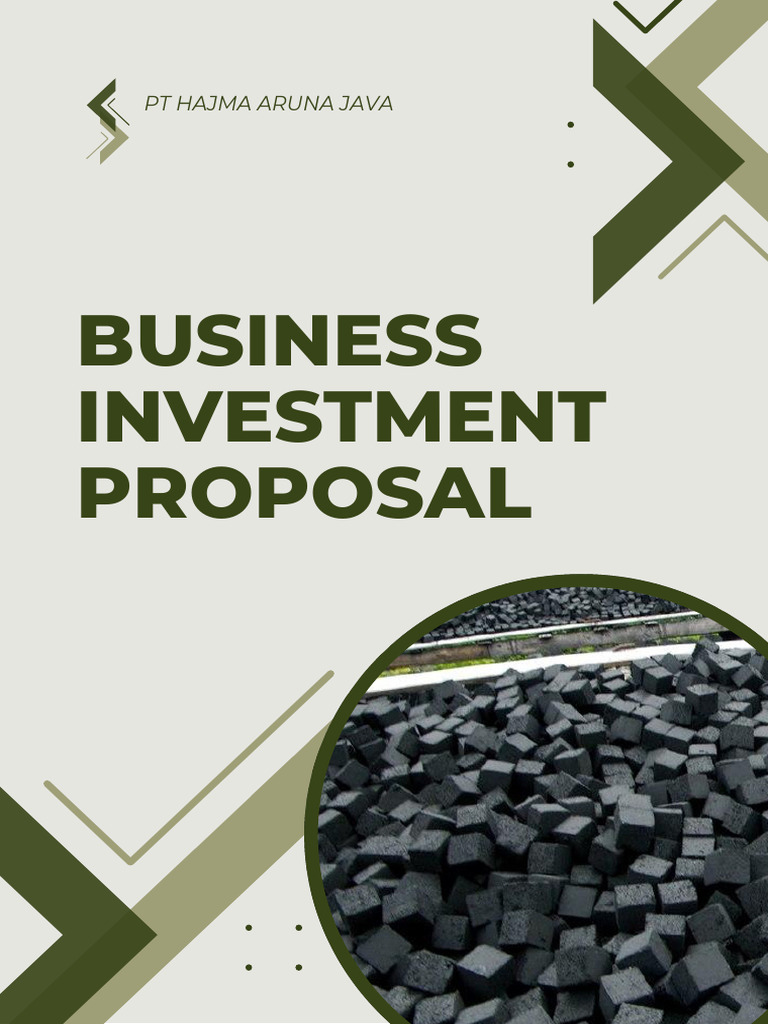 BUSINESS INVESTMENT PROPOSAL - PT. HAJMA ARUNA JAVA en | PDF | Market (Economics) | Marketing