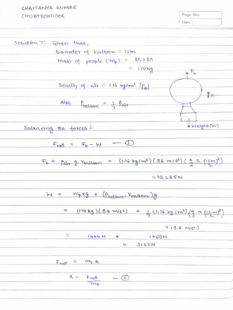 Thermo Assgn1 Chaitanya | PDF