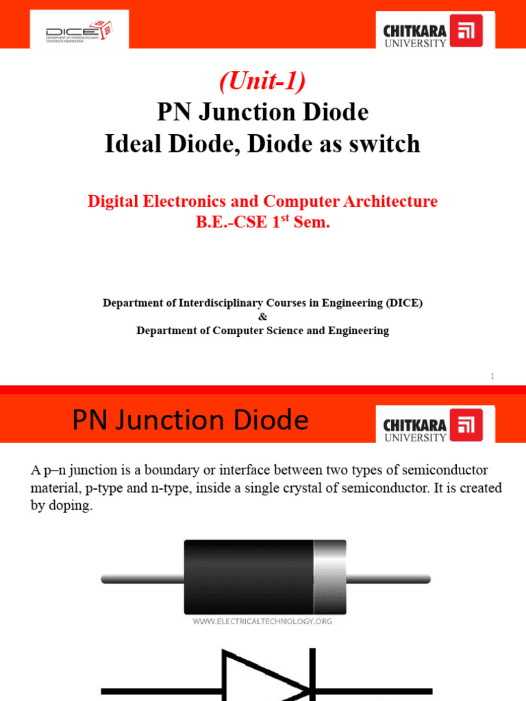 Diode | PDF | P–N Junction | Diode
