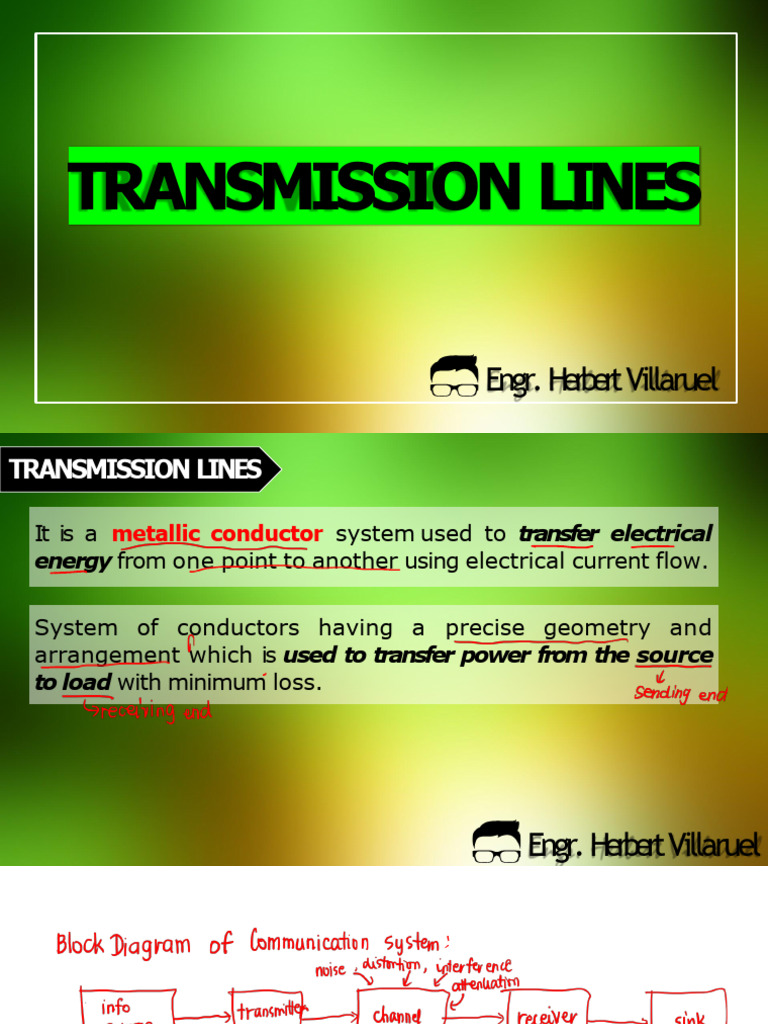 Importance of Transmission Lines | PDF | Transmission Line | Antenna ...
