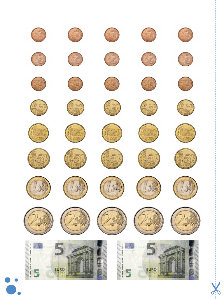 Euro I Cent Novcanice I Kovanice | PDF