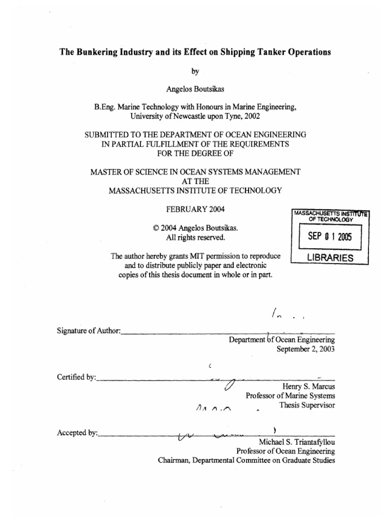 Bunker Ing | PDF | Fuel Oil | Petroleum