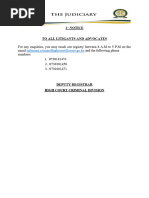 The Judiciary - Causelist Portal | PDF