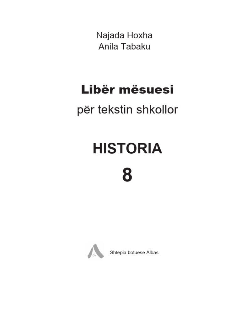 Ditar Historia 8 2hw4ie | PDF