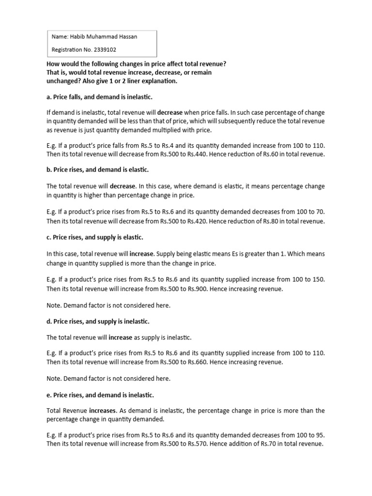 Microeconomics Assignment Pdf Finance Money Management Law