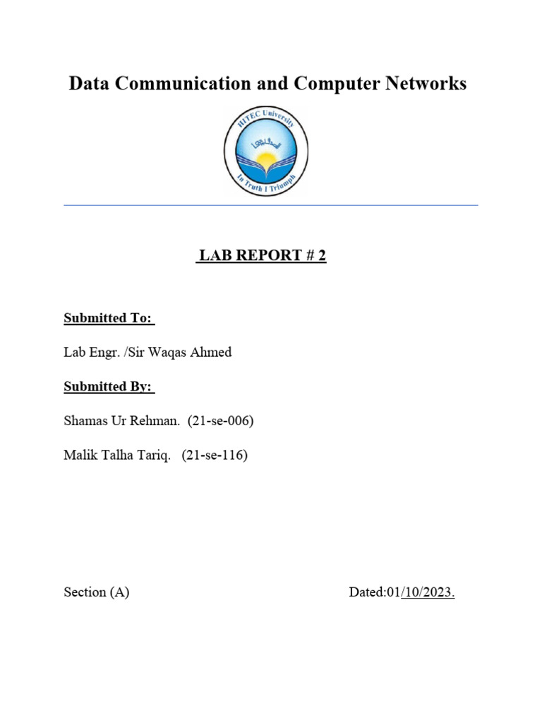 Dccn L2 Pdf Electrical Connector Information And Communications Technology
