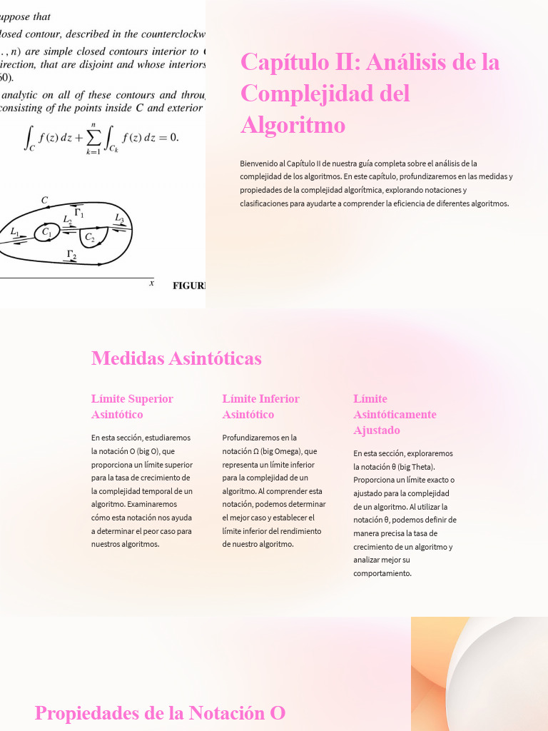 Capitulo II Analisis de La Complejidad Del Algoritmo | PDF | Teoría de la complejidad ...