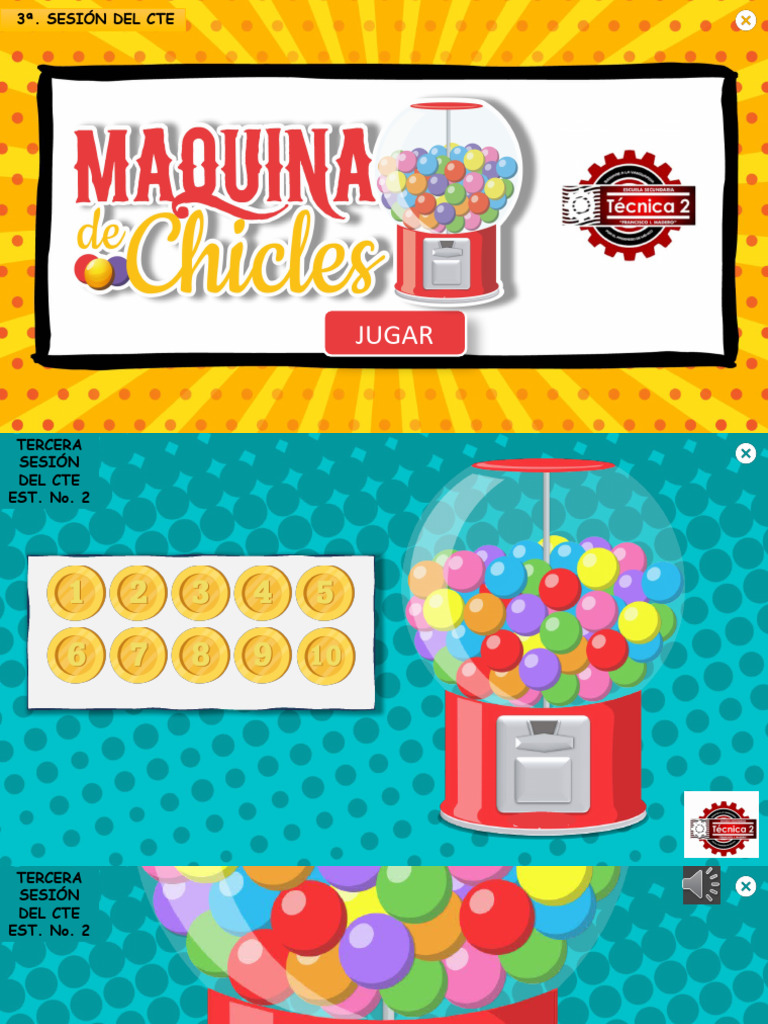 Maquina de Chicles Cte 2 | PDF