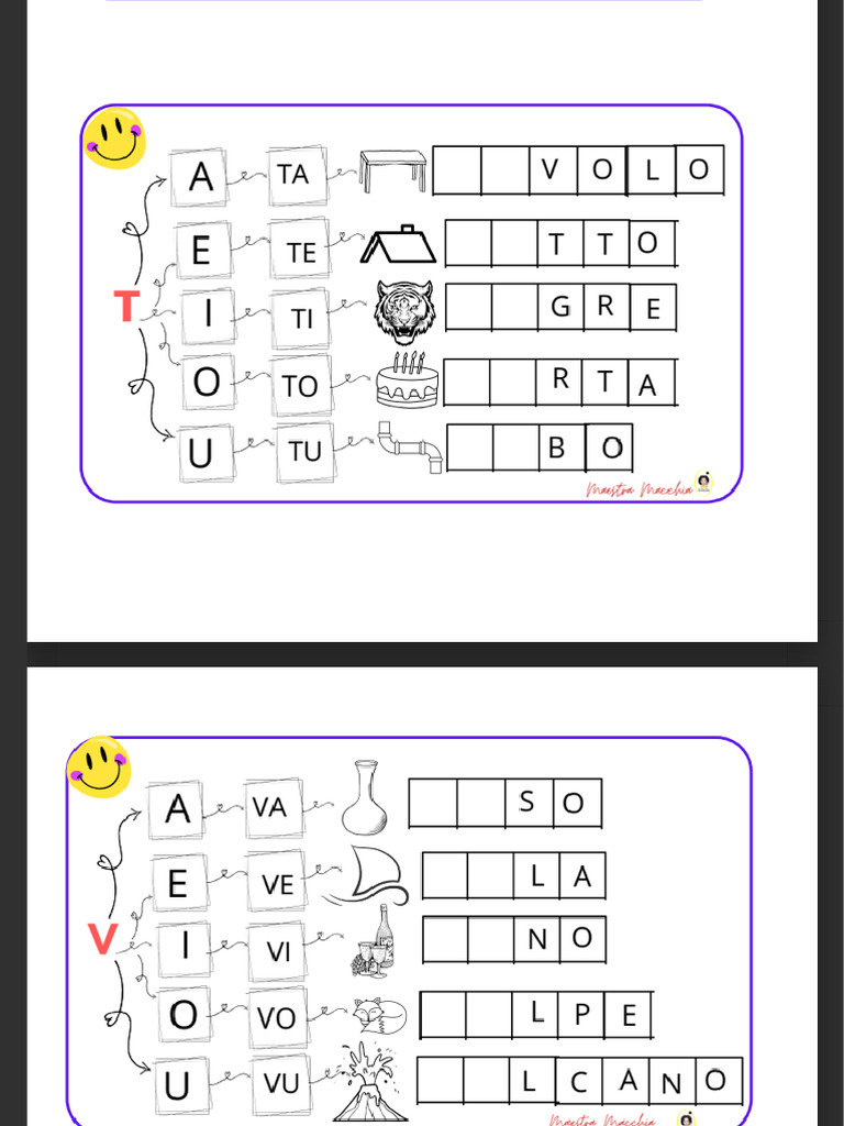 Maestra Macchia Card Sillabe - PDF - Google Drive | PDF