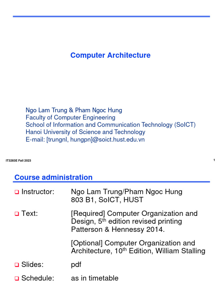 CA Chap1 Introduction | PDF | Central Processing Unit | Programming
