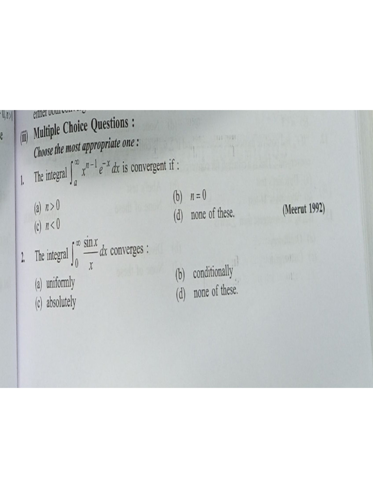 BSC 3rd Sem MAT:201 | PDF BSC 3rd Sem MAT:201 | PDF