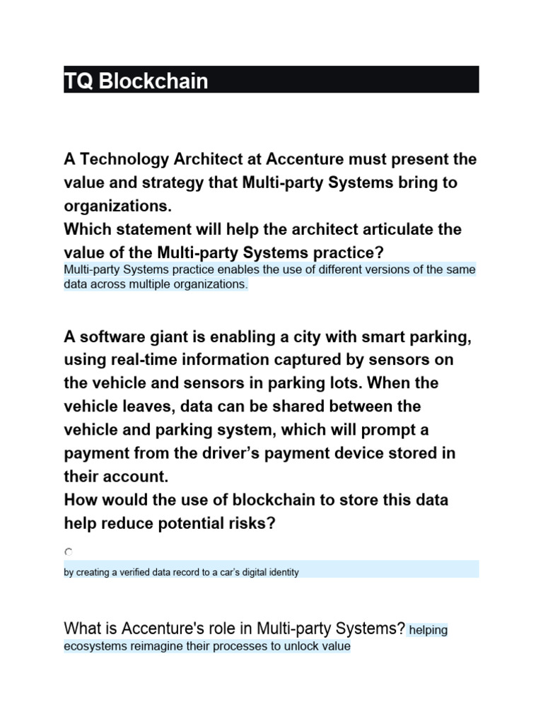 Tq Blockchain Pdf Data Management Computing