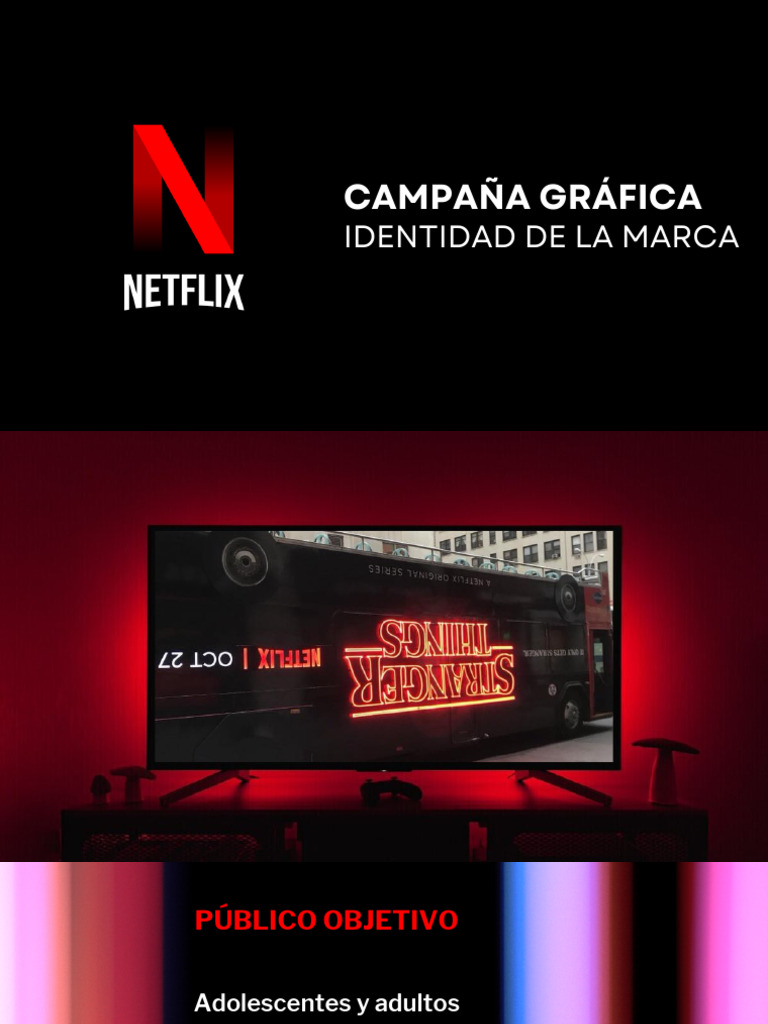 Campaña de NETFLIX | PDF | Tipografía | Diseño