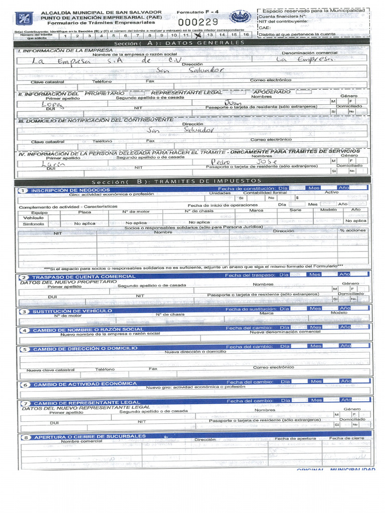 Formulario 1 - 1 ALCALDIA | PDF