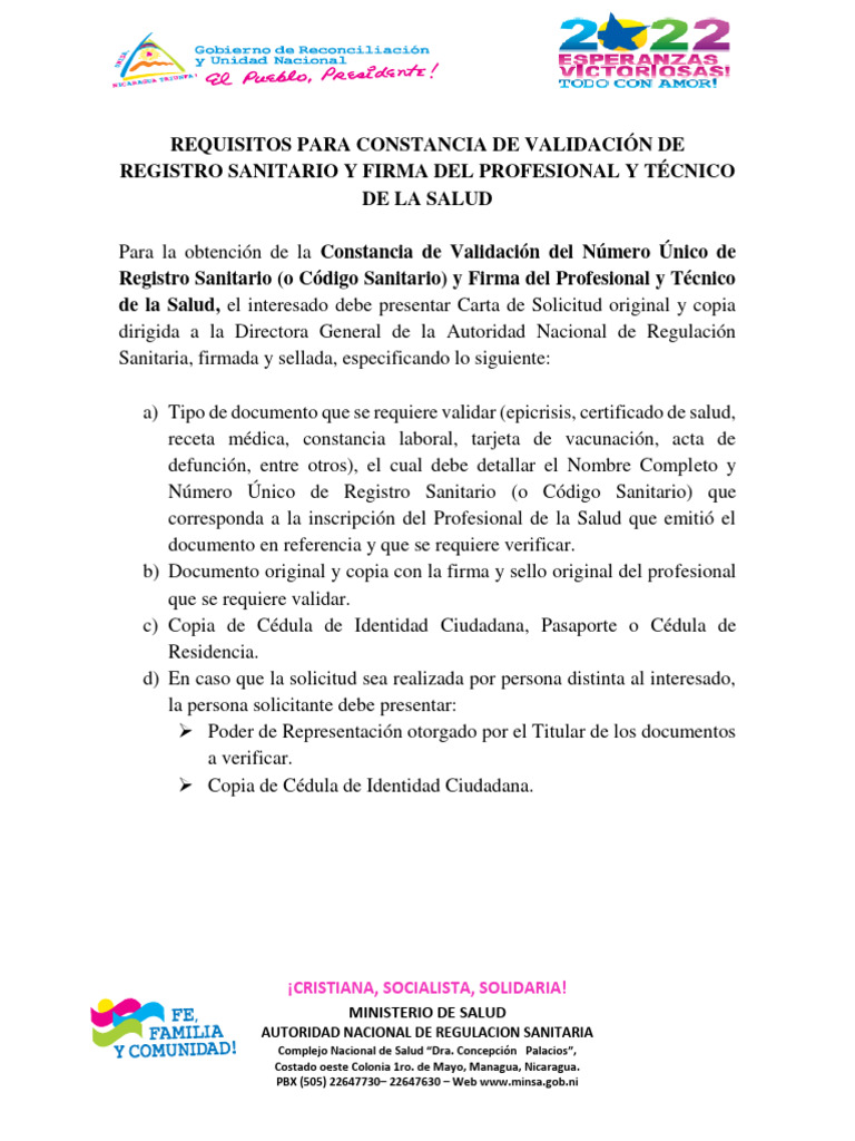 Requisitos Constancia de Validacion de Firma y Sello | PDF | Gobierno y personalidad