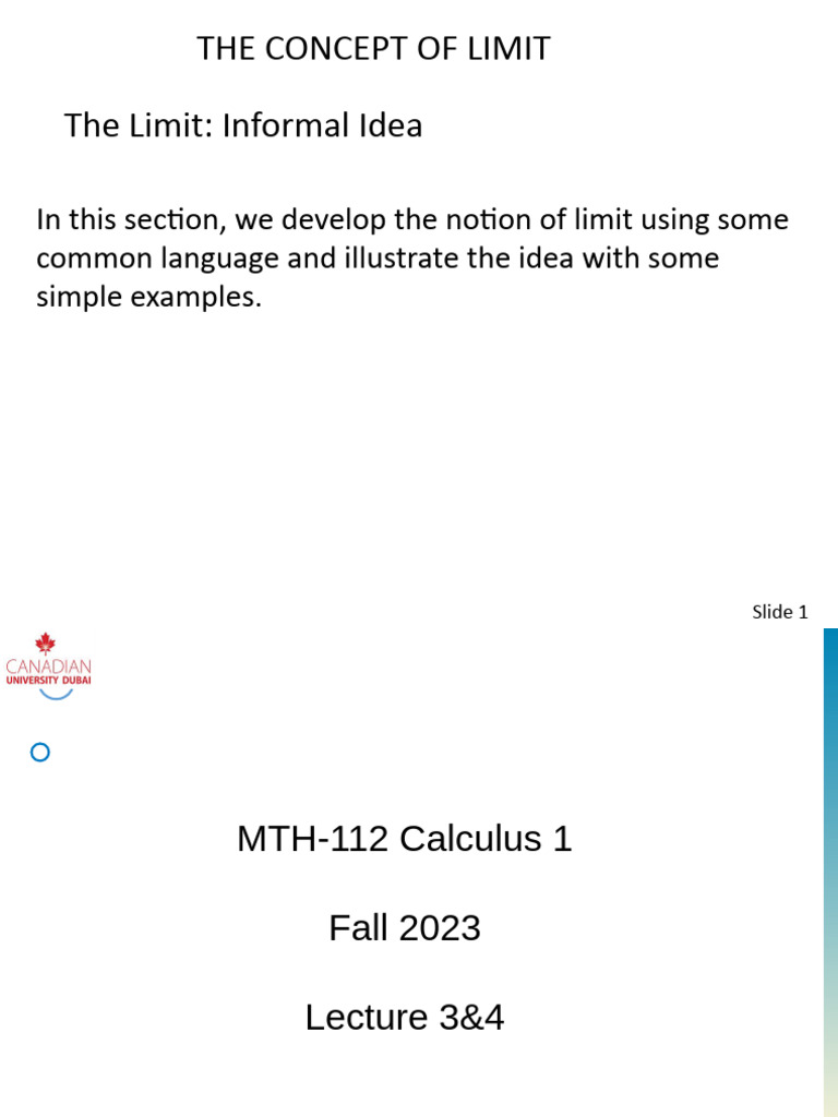Week 2 - Updated | PDF | Asymptote | Limit (Mathematics)
