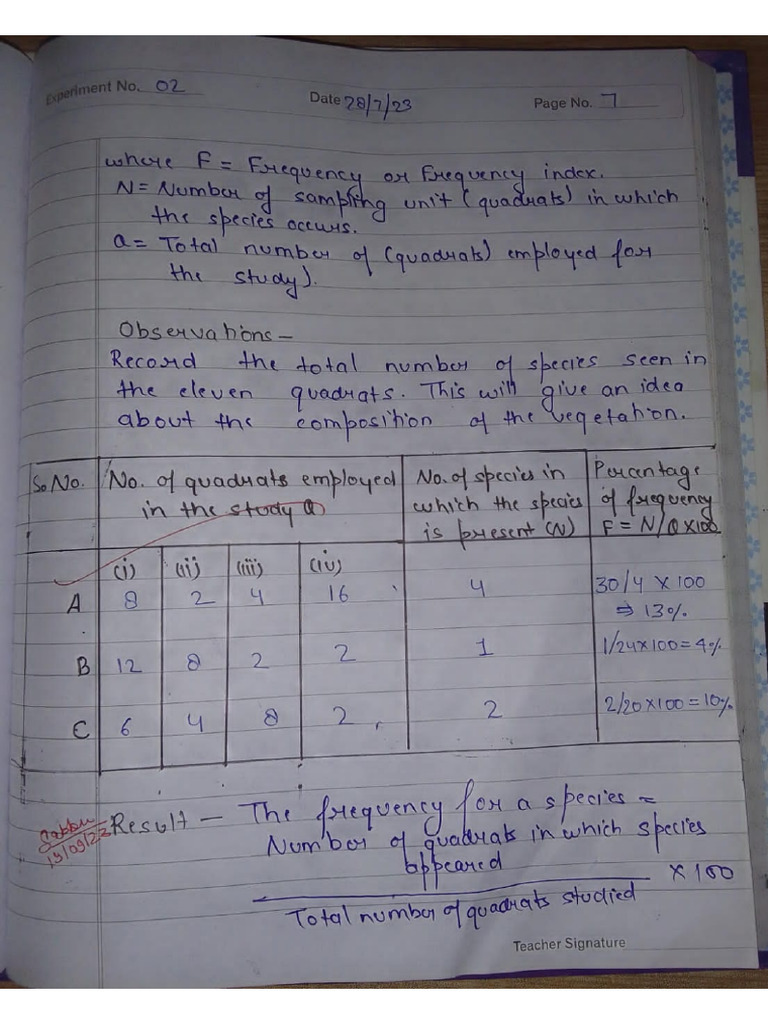 Biology Exp No 02 | PDF