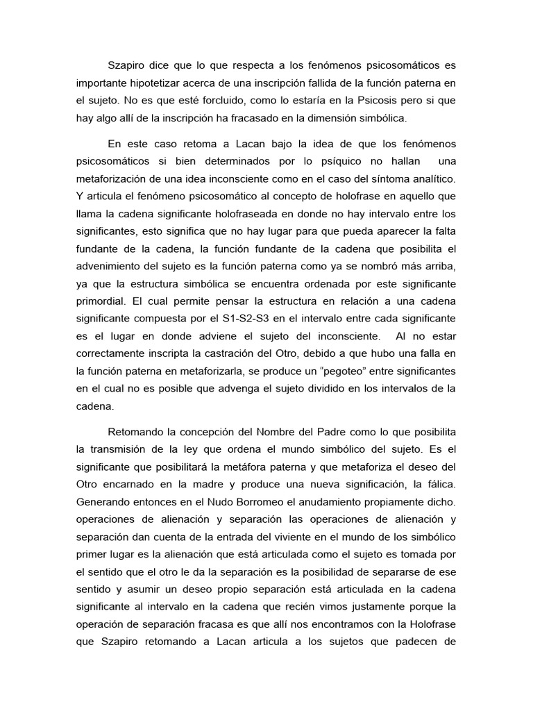 Fps | PDF | Jacques Lacan | Mente inconsciente