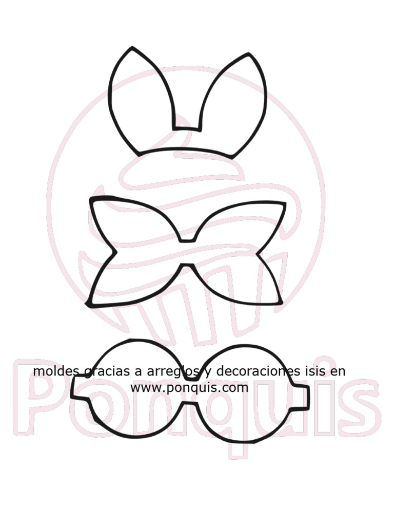 Moldes para Realizar Lazos de Nina Descarga Gratuita en PDF PTN | PDF