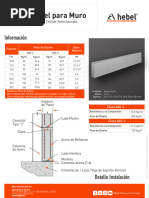 Ficha Técnica de Block Hebel | PDF
