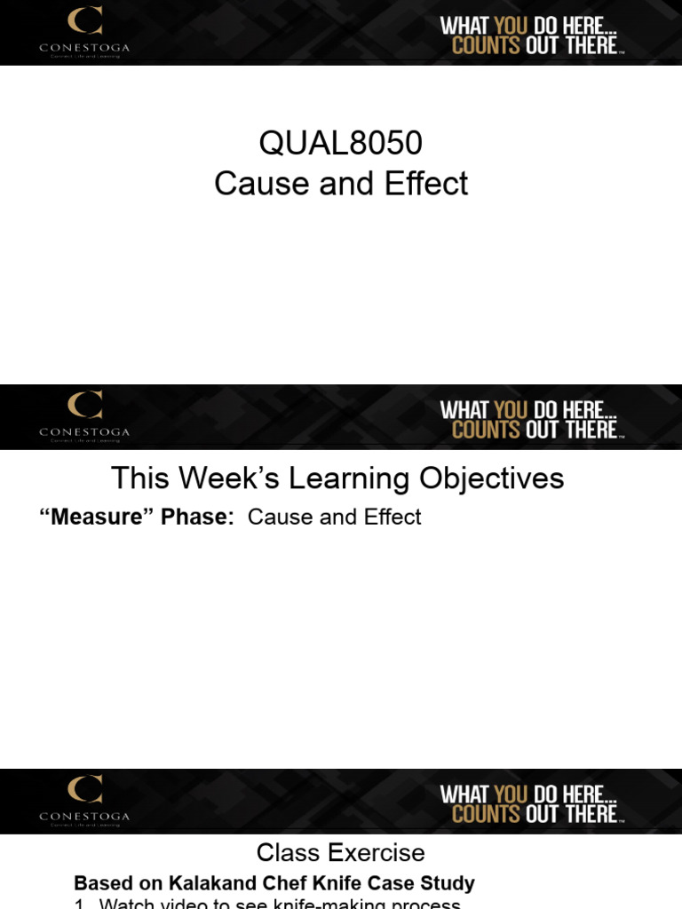 Cause and Effect Matrix | PDF | Causality | Applied Mathematics