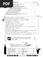 Menu Saona | PDF | pesto | Postres