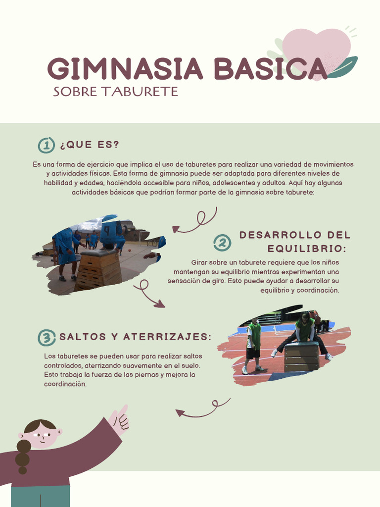 Gimnasia Sobre Taburete | PDF | Salud y bienestar