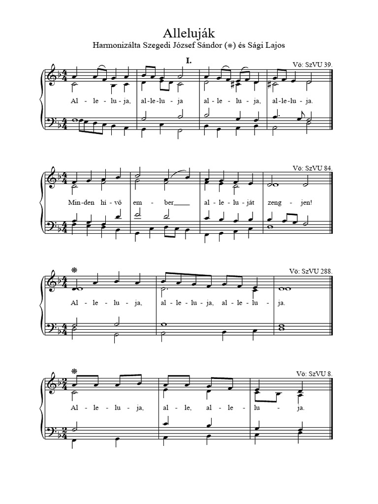 Alleluja | PDF