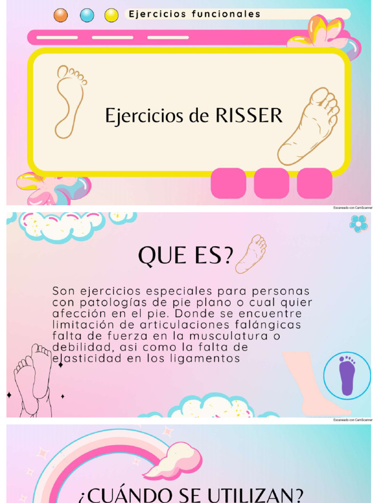Ejercicios de Risser | PDF
