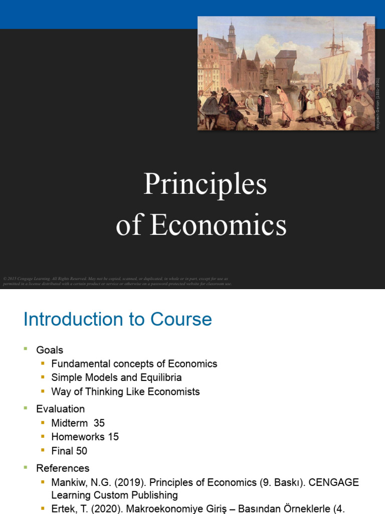 10 Principles of Economics | PDF | Market (Economics) | Inflation
