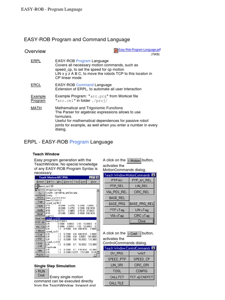 Easy Rob Program Language | PDF | Parameter (Computer Programming) | Exponential Function