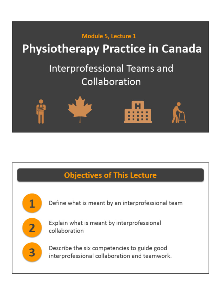 5.1 - Interprofessional Teams and Collaboration | PDF | Physical Therapy | Occupational Therapy