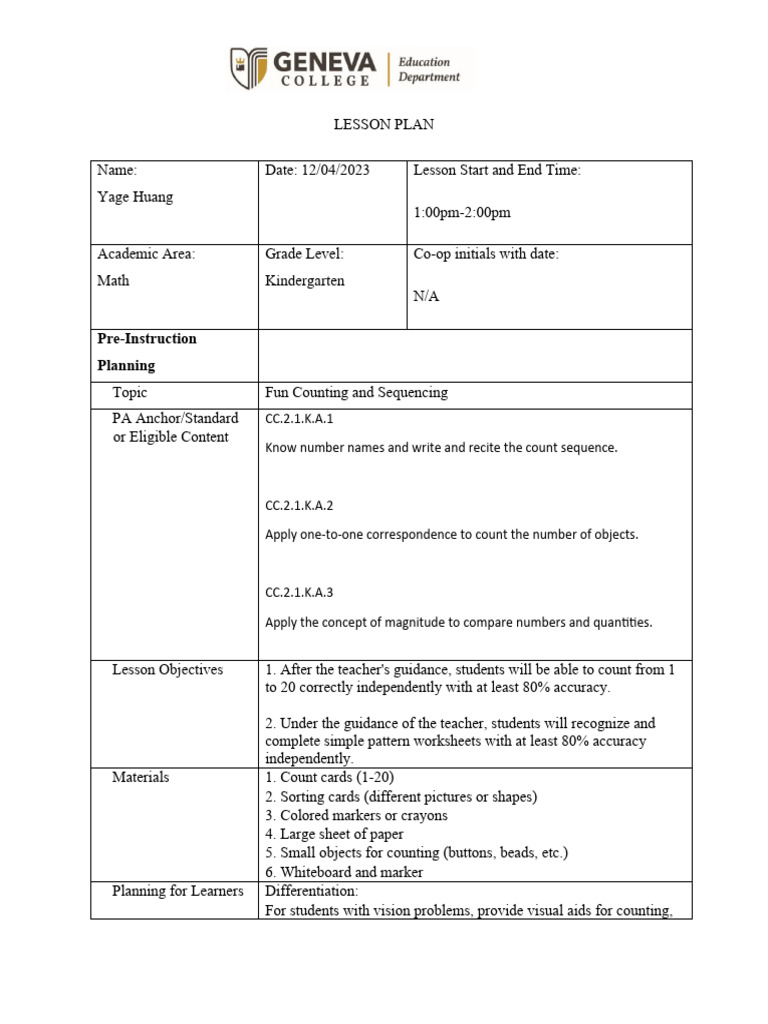 Thematic Unit Lesson Plan | PDF | Lesson Plan | Teachers