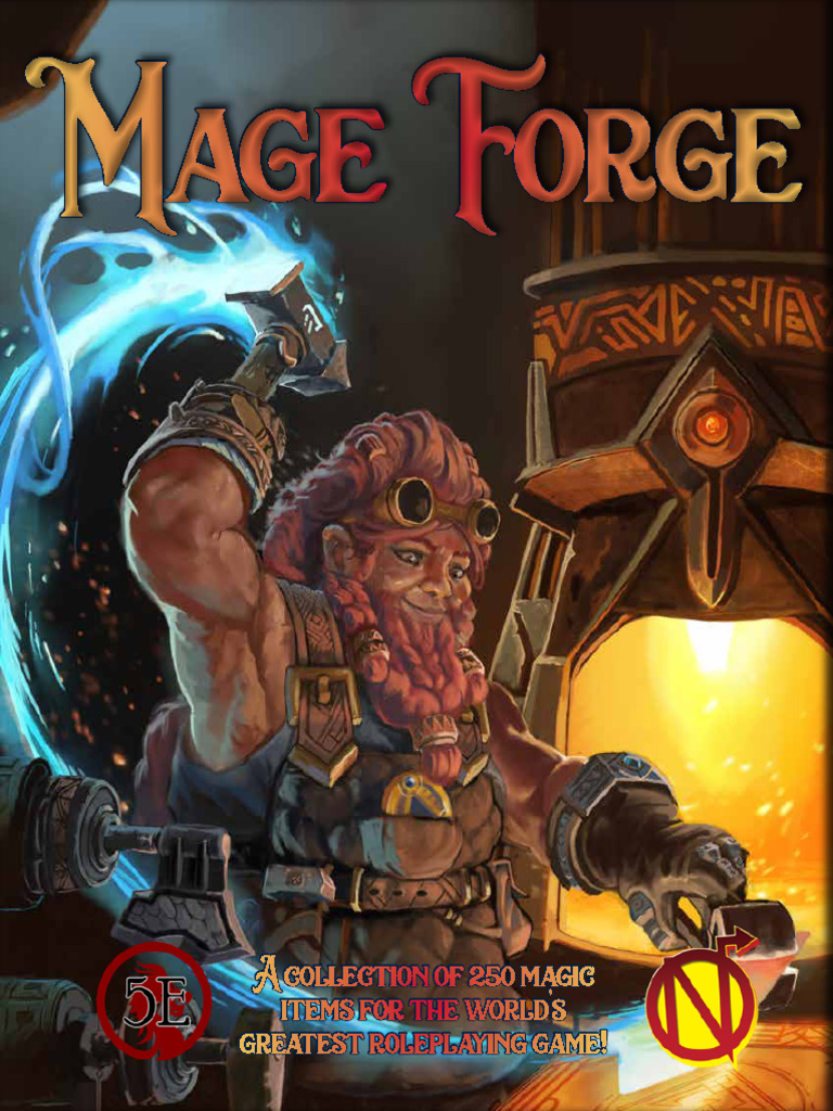 Mage Forge Magic Items For 5e | PDF | Amulet | Magician (Fantasy)