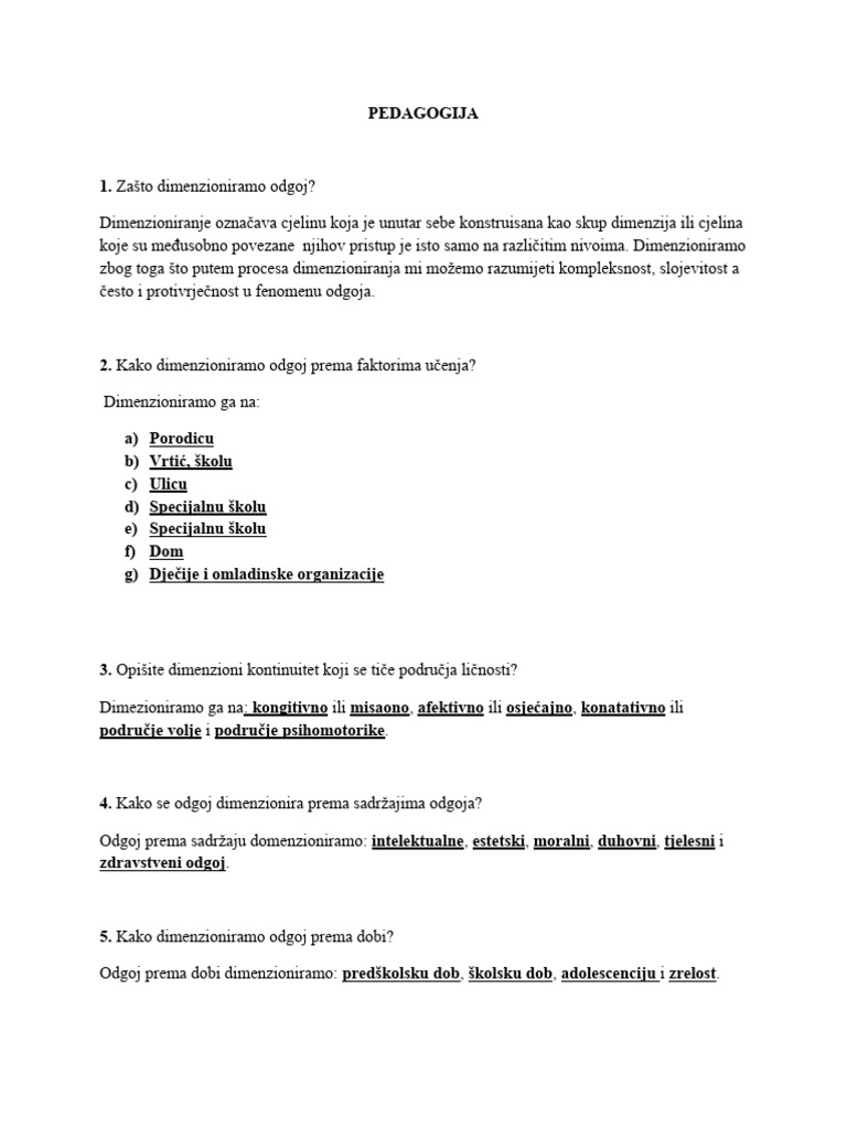 Pedagogija Pdf