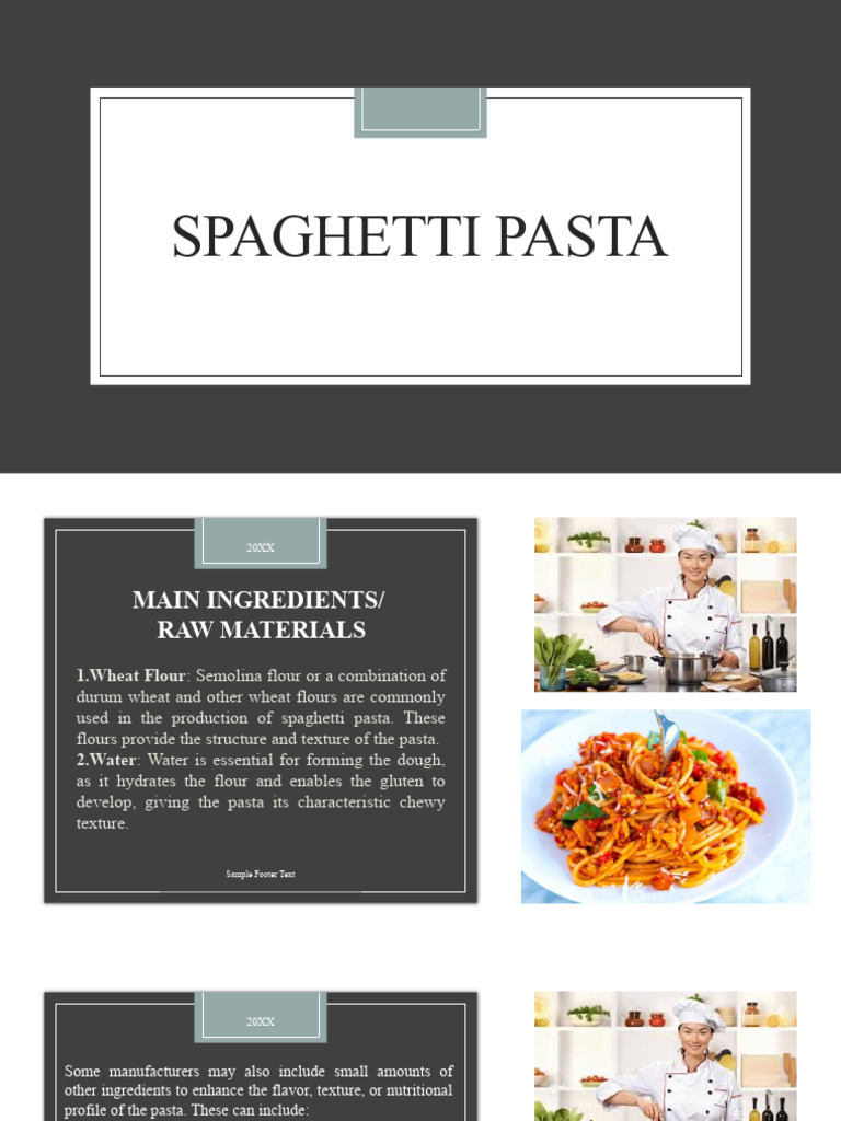 Spaghetti Pasta | PDF | Pasta | Spaghetti