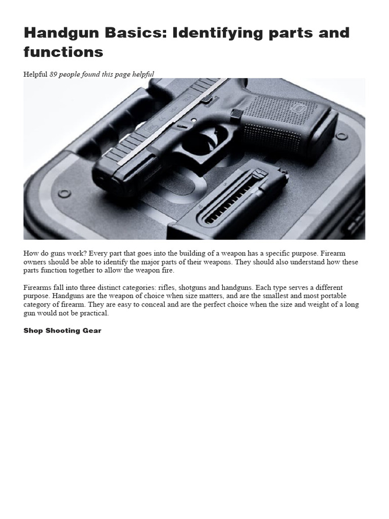 GUNS | PDF | Revolver | Trigger (Firearms)