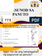 Filipino LP (Pagsunod Sa Panuto) | PDF