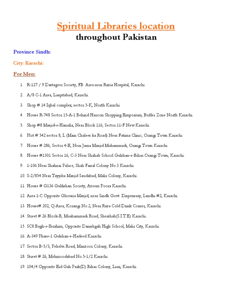 Spiritual Libraries | PDF