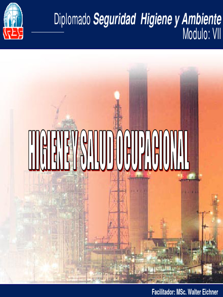 Salud e Higiene Ocupacional-Aljh | PDF | Higiene | Medicina