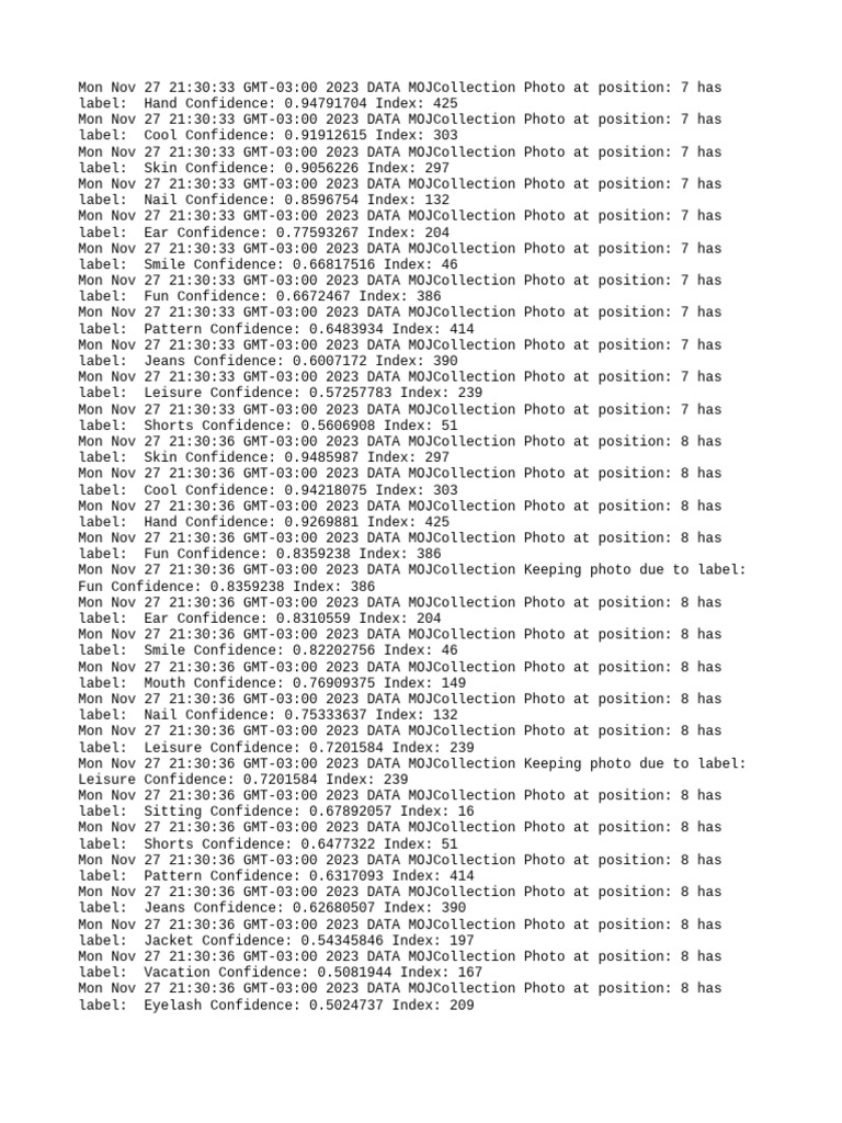Current Log | PDF | Jeans | Software Engineering