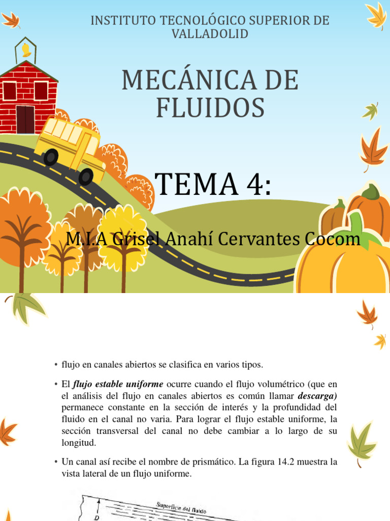 Tema 4 Mecanica de Fluidos Ejemplos | PDF | Canal | Numero Reynolds