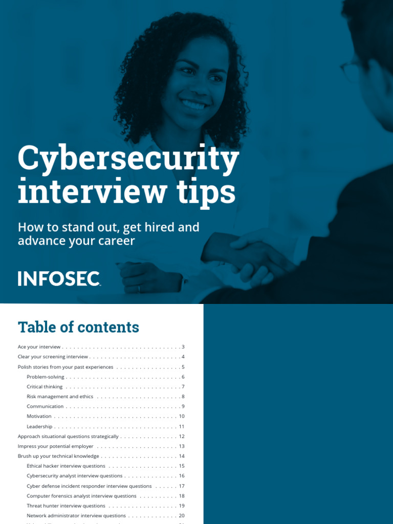Cybersecurity Interview Tips - How To Stand Out, Get Hired and Advance ...