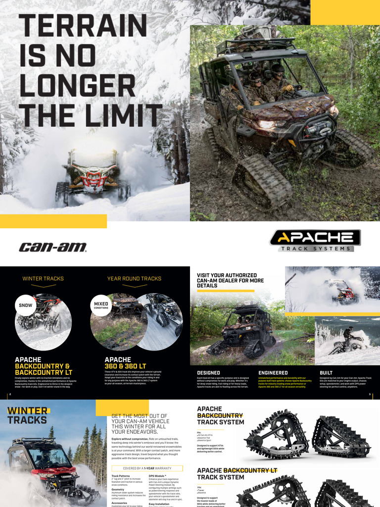 2020 Can Am Off Road - Apache Track Kits Leaflet - en | PDF ...
