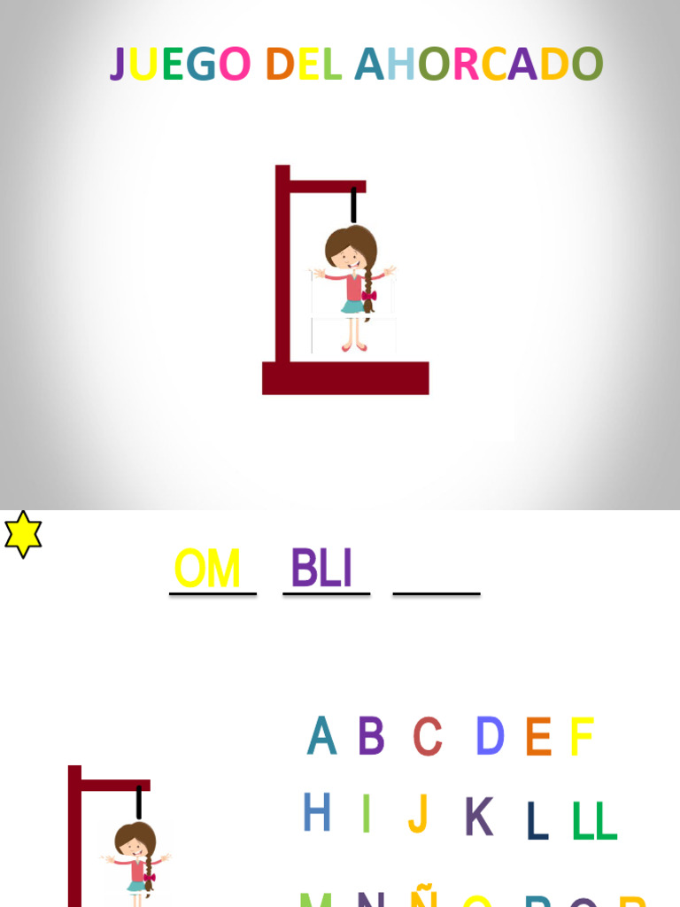 Juego del Ahorcado: Palabras Clave | PDF