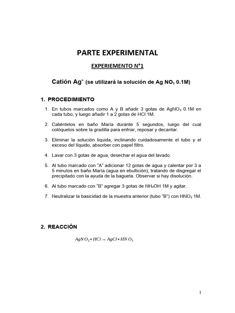 Lab 4 Final | PDF | Precipitación (Química) | Agua Lab 4 Final | PDF | Precipitación (Química) | Agua