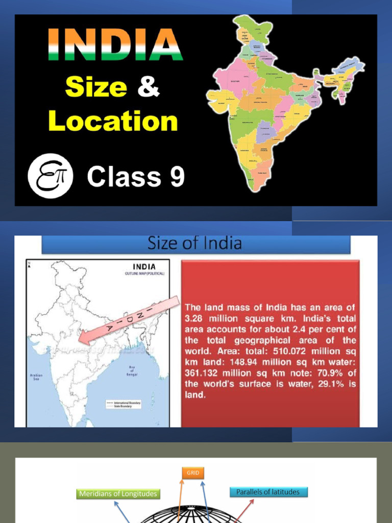 Geography CH 1 PPT Class 9 | PDF